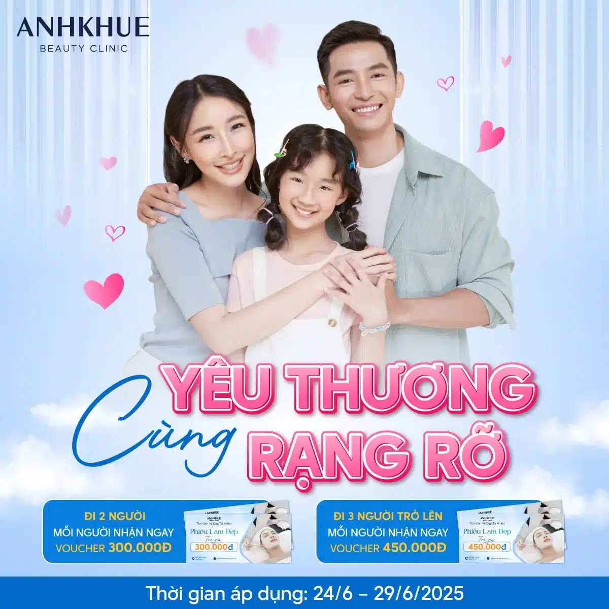 "Cùng yêu thương, cùng rạng rỡ" tại Anh Khuê - Anh Khuê Beauty Clinic